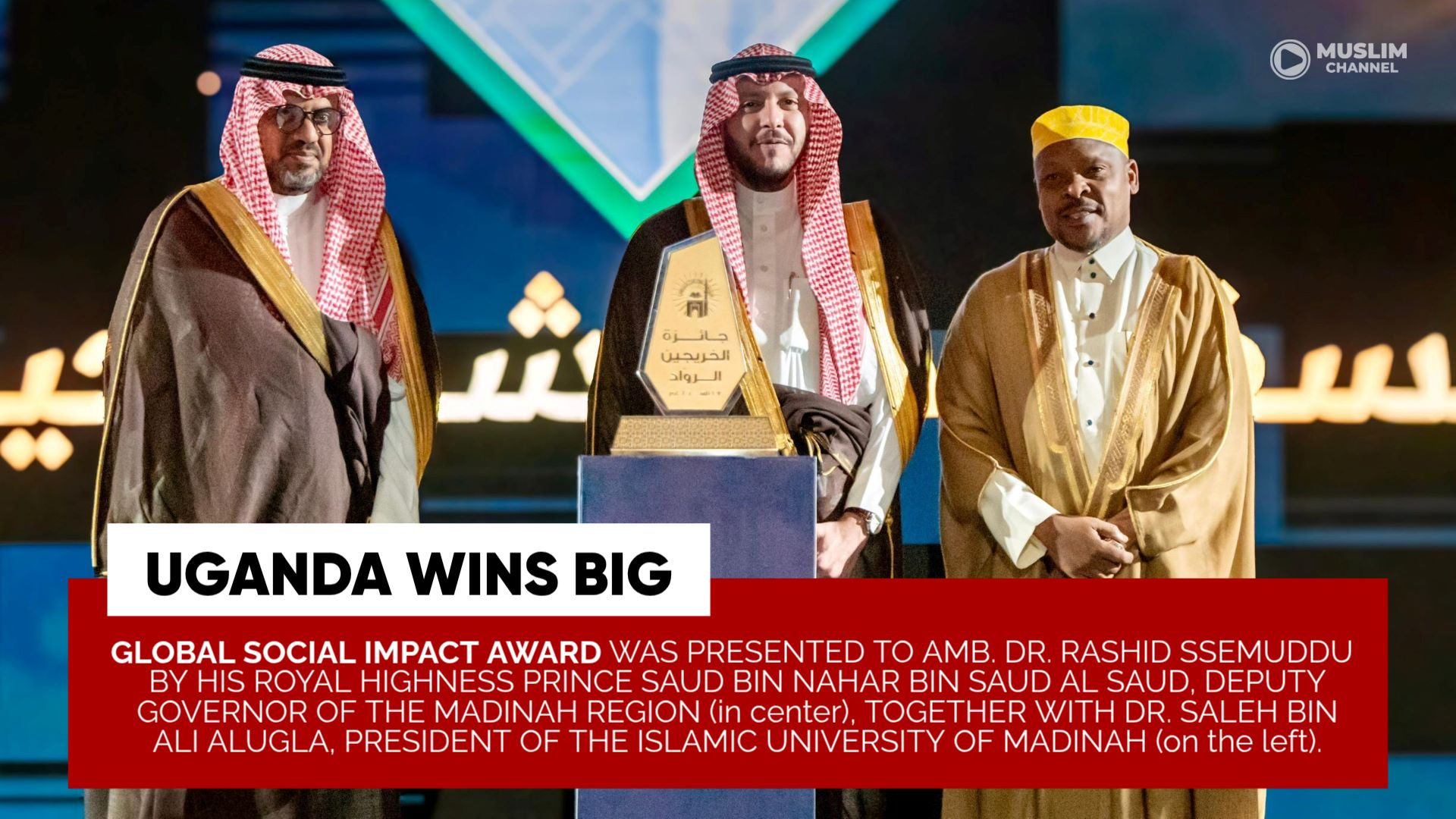 UGANDA SHINES IN MADINAH AS AMB. DR. RASHID YAHYA SSEMUDDU RECEIVES ...
